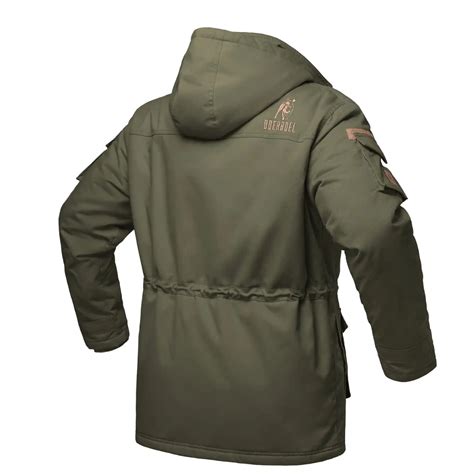 Boerboel Wear Mens Kalahari Parka Jacket Olive Axl Outdoor