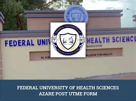 Fuhsa Post Utme Form 20252026 Exams Updates