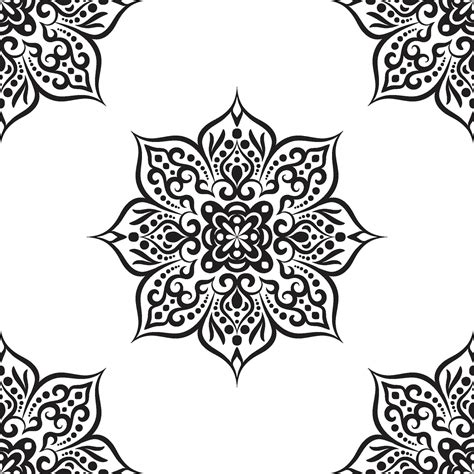 Damask Floral Motif Tile Pattern Luxury Tile Isolated Element 34546870 Vector Art At Vecteezy Damask Floral Motif Tile Pattern Luxury Tile Isolated Element 34546870 Vector Art At Vecteezy