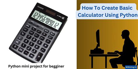 How To Create Basic Calculator Using Python Learn Software Technologies