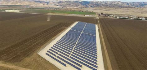 calcom solar designs 1 1 mw solar installation for produce company d arrigo california