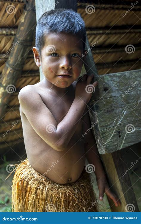 A Peruvian Boy Near Iquitos In Peru Editorial Image Image Of Dressed
