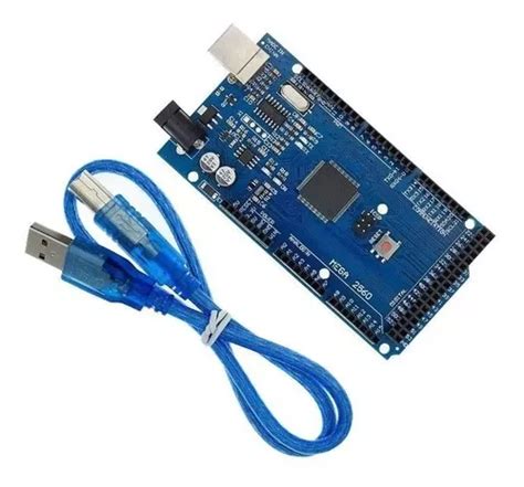 Placa Mega2560 R3 Compativel Com Arduino Ch340 Cabo Usb Me Parcelamento Sem Juros