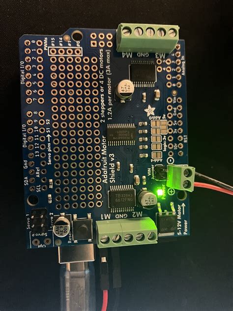 how to attatch adafruit motor shield to arduino not working motors