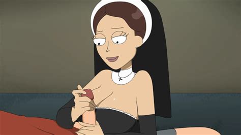 Rule 34 Ferdafs Handjob Large Breasts Nun Rick And Morty Rick And
