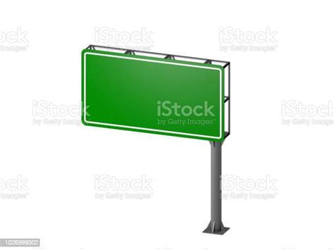 텅 빈 고속도로 간판입니다 흰색 배경에 고립 3d 렌더링 그림입니다 0명에 대한 스톡 사진 및 기타 이미지 0명 3차원 형태 Dimetric Projection