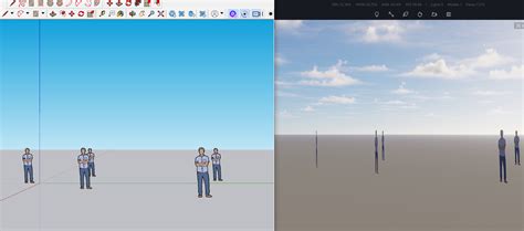 How Do I Make A 2d Sketchup Model Into A Face Me Asset Tech Support D5 Render Forum