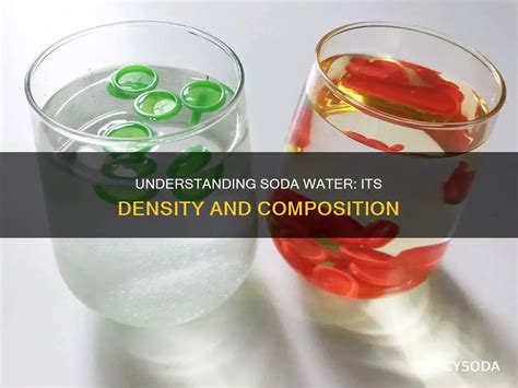 Understanding Soda Water Its Density And Composition Cysoda