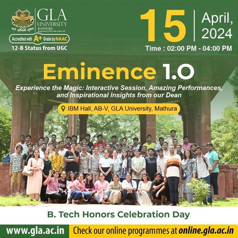 Anik Acharjee On Linkedin Its Time For Celebration Gla University 🎉💐🥳