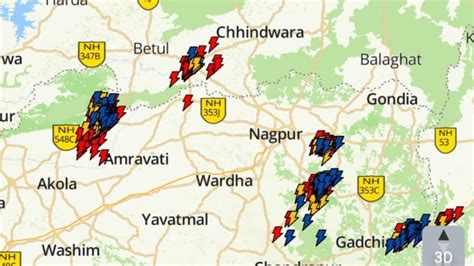 Maharashtra Rains Orange Alert Issued For Parts Of Vidarbha Heavy
