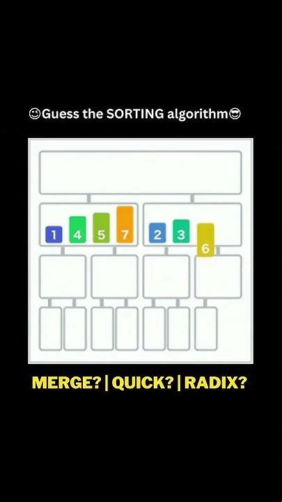 😉 Guess The Sorting Algorithm 😎 Coding Status Programmingmemes Shorts Youtube