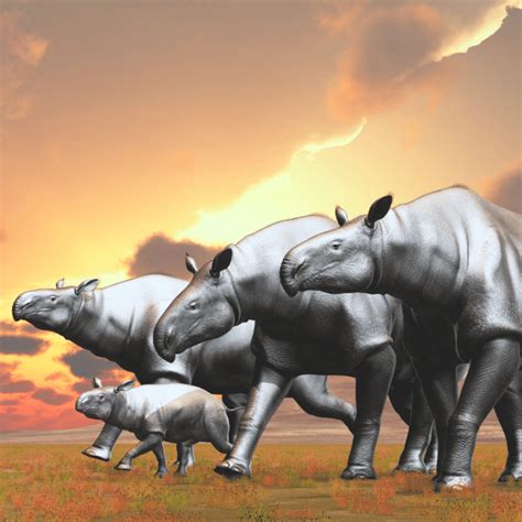 The Ancestors Of The Rhino It All Started 50 Million Years Ago