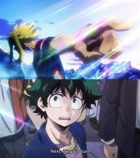 Anime Goodbye All For One Goodbye One For All Next Its Your Turn
