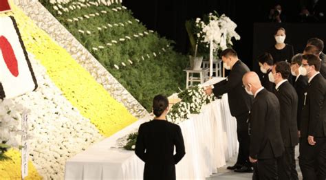 ФОТО Японы Ерөнхий сайд асан Шинзо Абэг үдэх ёслолын ажиллагаанаас