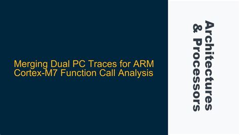 Arm Cortex M55 Instruction Set Analysis And Optimization Guide System