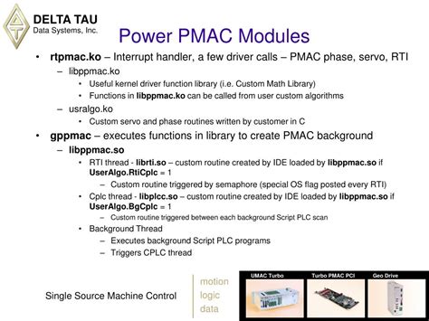Ppt Power Pmac As A Linux Computer January 2012 Powerpoint Presentation Id4601472