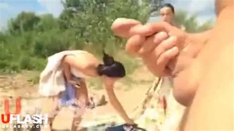 Beach Dickflash