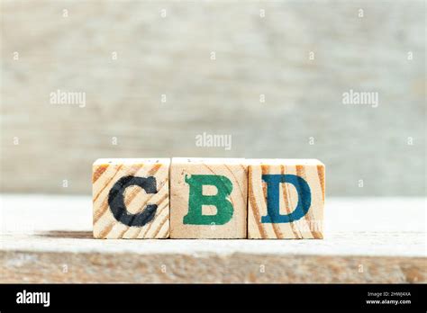Alphabet Letter Block In Word Cbd Abbreviation Of Central Business