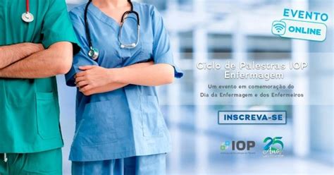 Ciclo De Palestras Iop Enfermagem Online Sympla