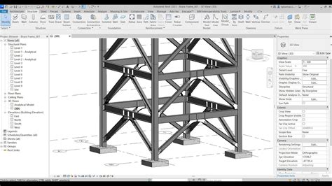 Steel Connection In Revit 2023 Youtube