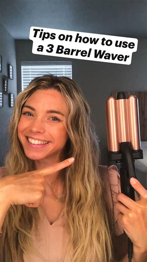 Tips On How To Use A 3 Barrel Waver Hair And Makeup Tips Beach Waves