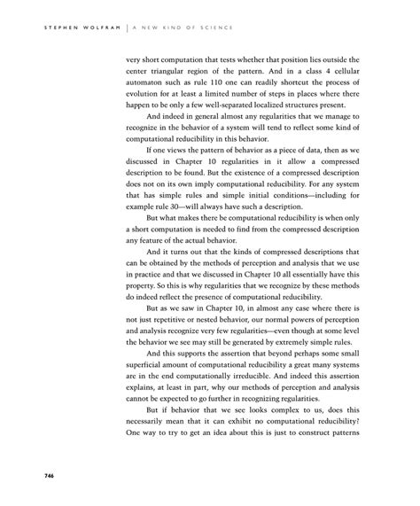 Computational Irreducibility A New Kind Of Science Online By Stephen