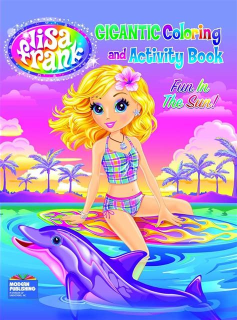 Lisa Frank Mermaid Coloring Pages