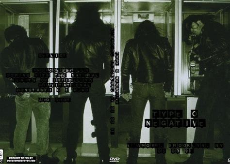 Type O Negative 1991 05 03 Lamour Brooklyn Ny Dvd Rock Concert Dvds