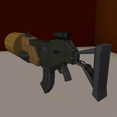 Quake 2 Hyperblaster Redux Works In Progress Blender Artists