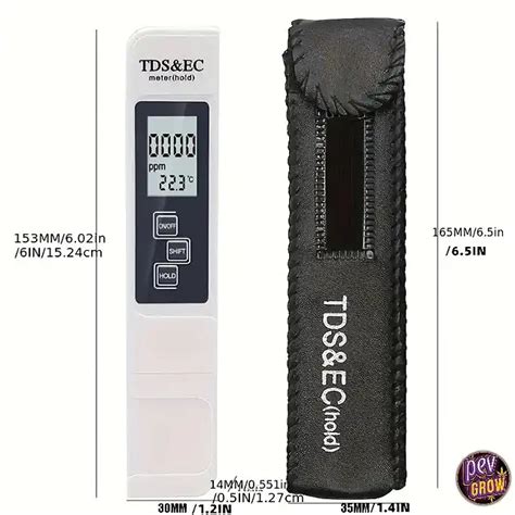 Digital Ph And Ec Meter Kit Precision Water Testing For Growers