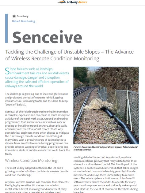 Senceive Wireless Remote Condition Technology