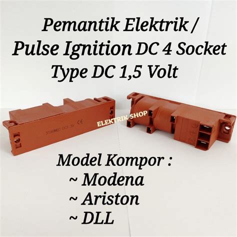 Jual Pulse Ignition Pemantik Elektrik Kompor Modena Tersedia 2 4 6