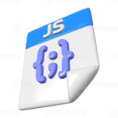 Javascript File 3d Illustration Icon 45765111 Png