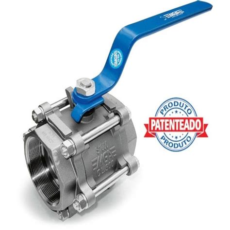 Registro Valvula Esfera Tripartida Inox Mga Tp Si Pr 4 Shopee Brasil