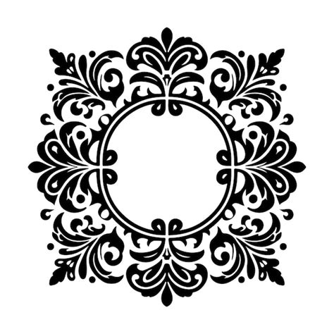 Floral Frame Vector Design Premium Ai Generated Vector