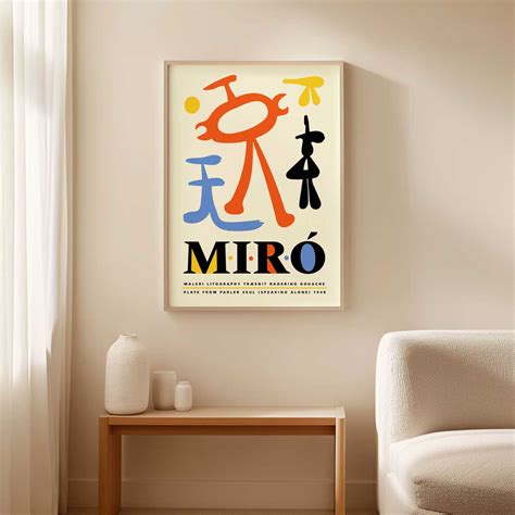 Joan Miró Poster Parler Seul 03