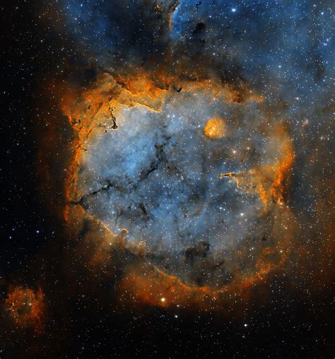 Rosette Nebula Hubble Palette