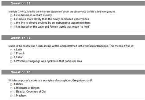 Solved Multiple Choice Identify The Incorrect Statement