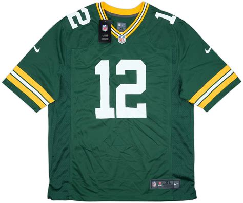 2012 22 Green Bay Packers Rodgers 12 Nike Game Home Jersey Xl