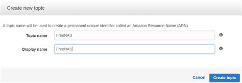 FreeNAS Alerting With Amazon AWS SNS Virtual Mvp