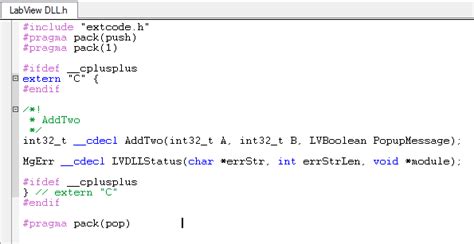 one button dialog in labview dll not working from cvi ni community
