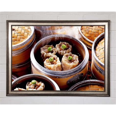 Brayden Studio Steaming Dimsum Single Picture Frame Print Uk