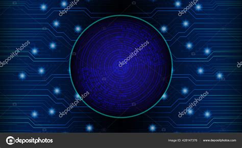 Abstract Technology Background Futuristic Circuit Board Stock Vector Image By ©titima157 Gmail