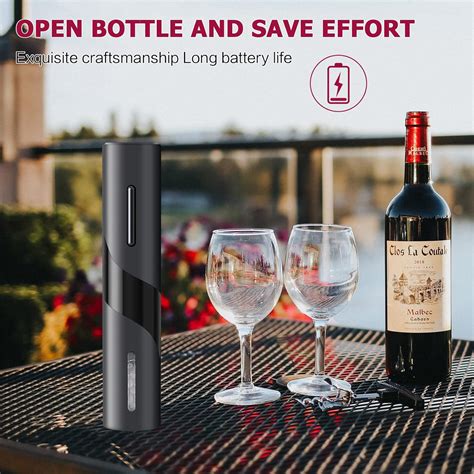 Set Desfacator Vin Electric Negru Emag Ro