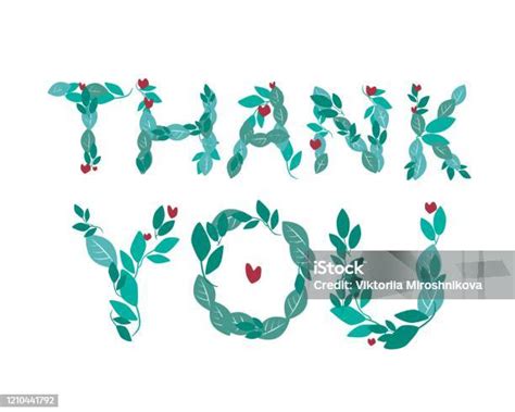 텍스트로 레터링 상점이나 웹 디자인 글자 또는 글머리 기호 저널녹색 봄 잎에서 단어와 평면 벡터 스톡 일러스트 를 주셔서