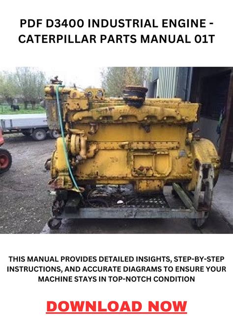 Pdf D3400 Industrial Engine Caterpillar Parts Manual 01t By Instant Download Your Service