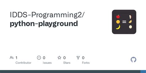 GitHub IDDS Programming2 Python Playground