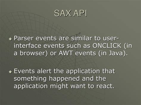PPT XML DOM And SAX Parsers PowerPoint Presentation Free Download ID