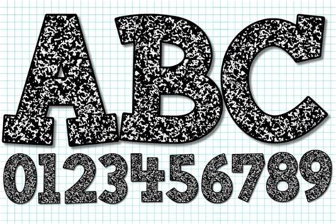 2 Notebook Alphabet Designs And Graphics