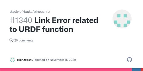 Link Error Related To Urdf Function · Issue 1340 · Stack Of Tasks